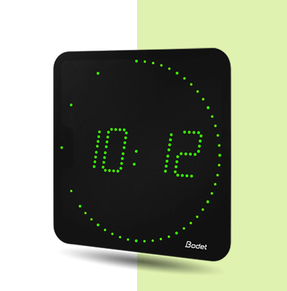 Bodet Style 7 Ellipse Indoor LED Clock - ATS School Clocks